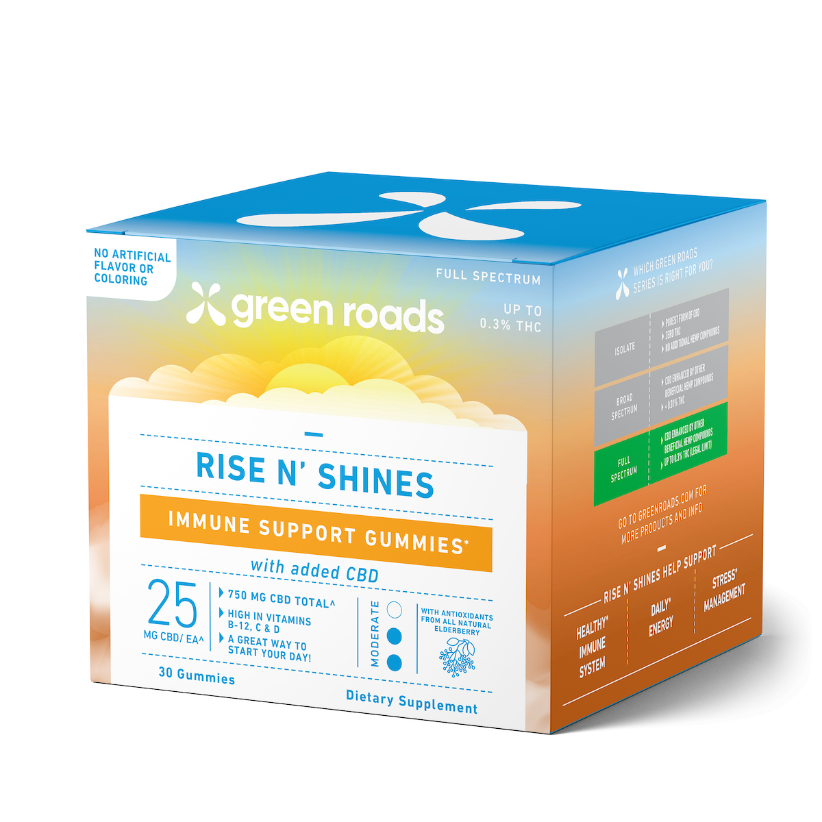Rise N’ Shines Immune Support Gummies – Elevated Botanicals